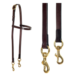 Work Bridle with Browband and clips (3/4" leather) | Worldwide Tack ...